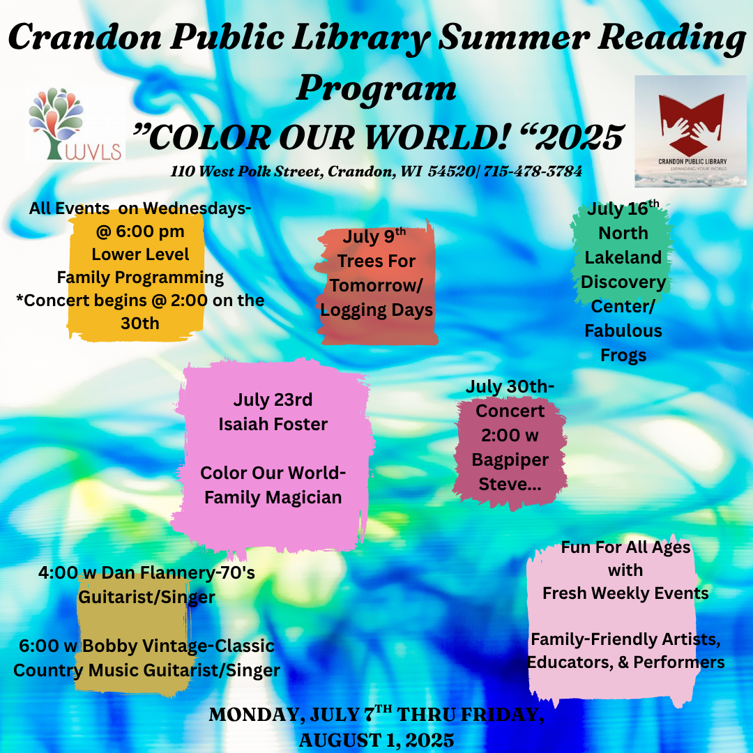 Crandon Public Library | Expanding Your World